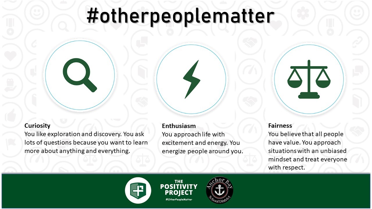 Positivity Project - Students - Home