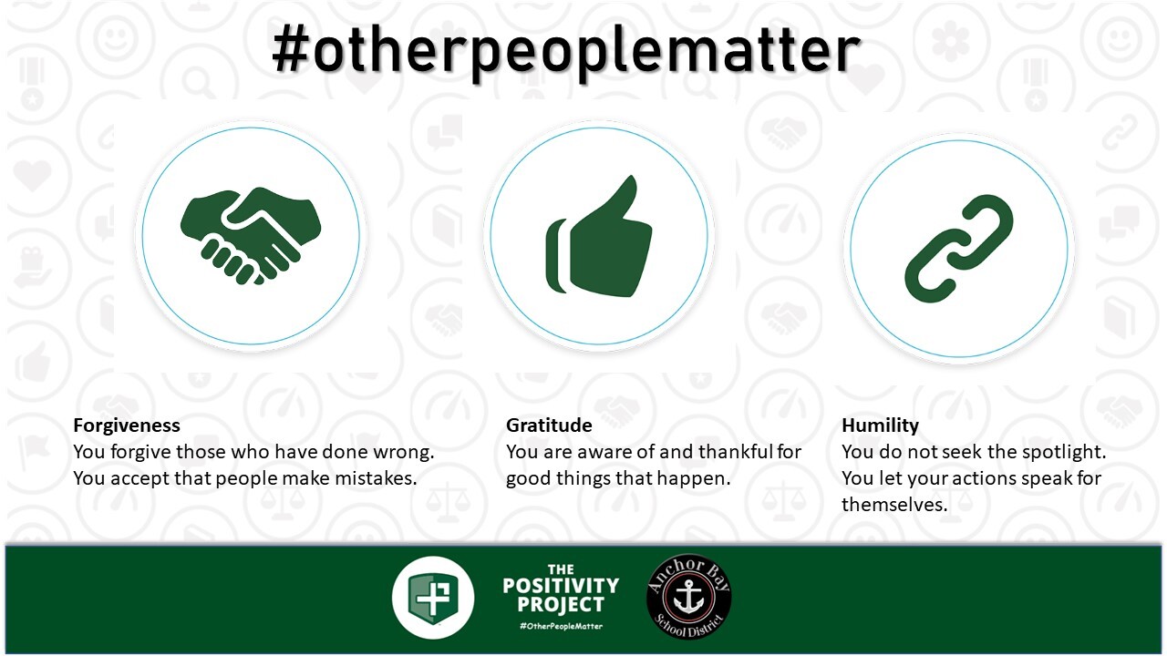 Positivity Project - Students - Home