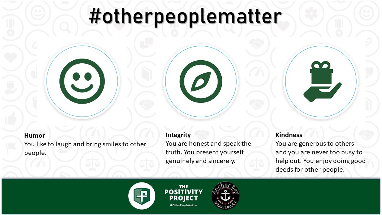 Positivity Project - Students - Home